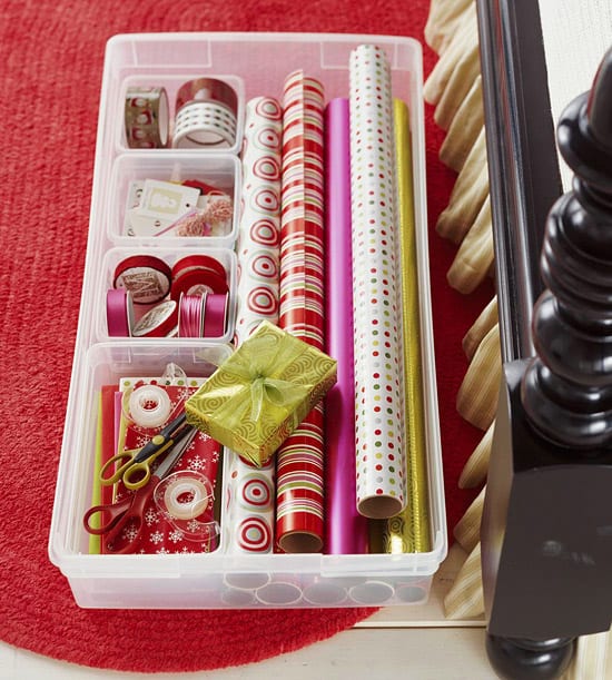14 Wrapping Paper Storage & Organization Ideas – Dulceny